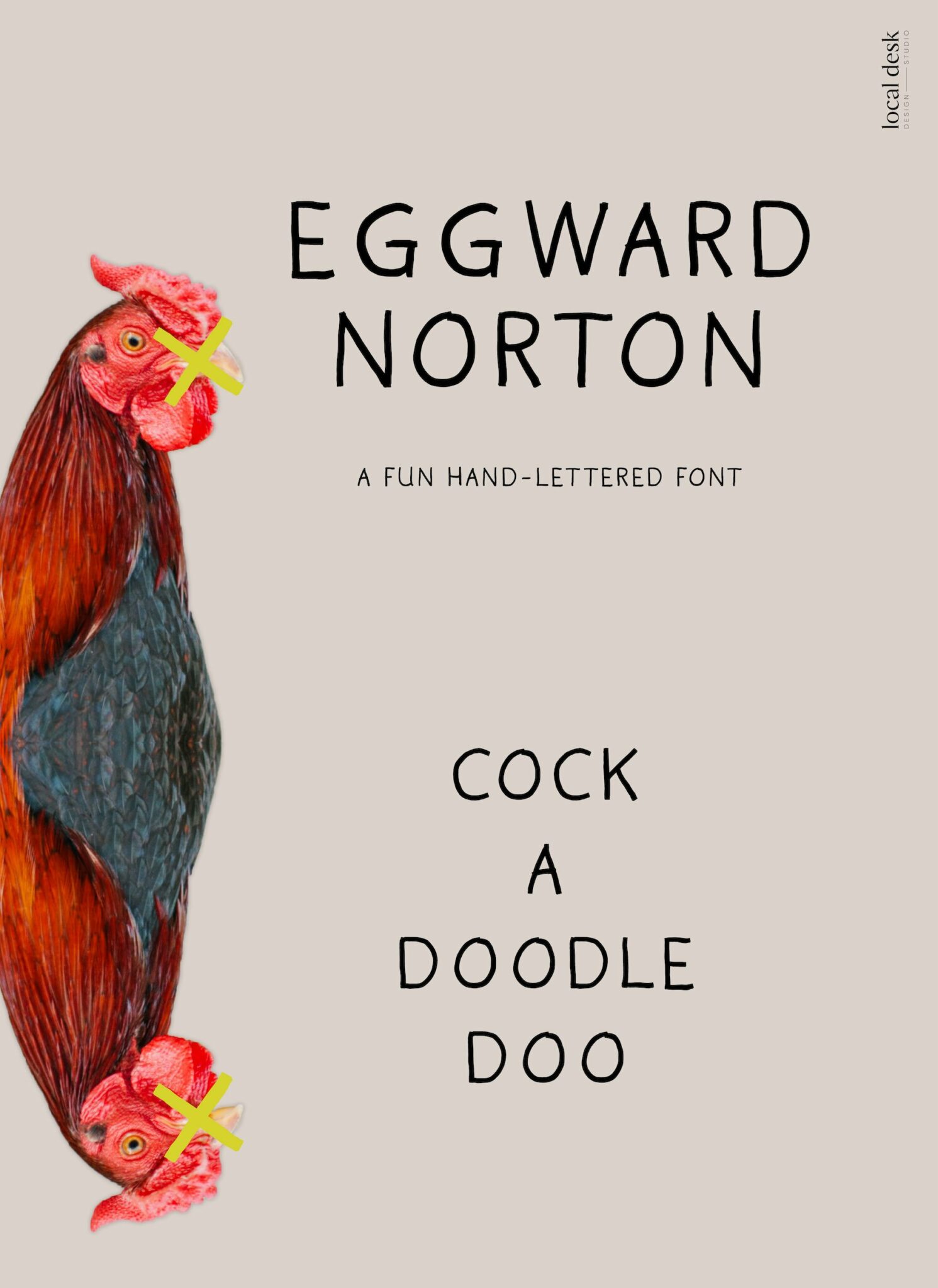 Eggward – A Quick Hand-Lettered Font – MasterBundles