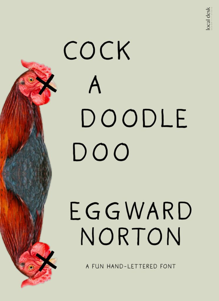 Eggward – A Quick Hand-Lettered Font – MasterBundles