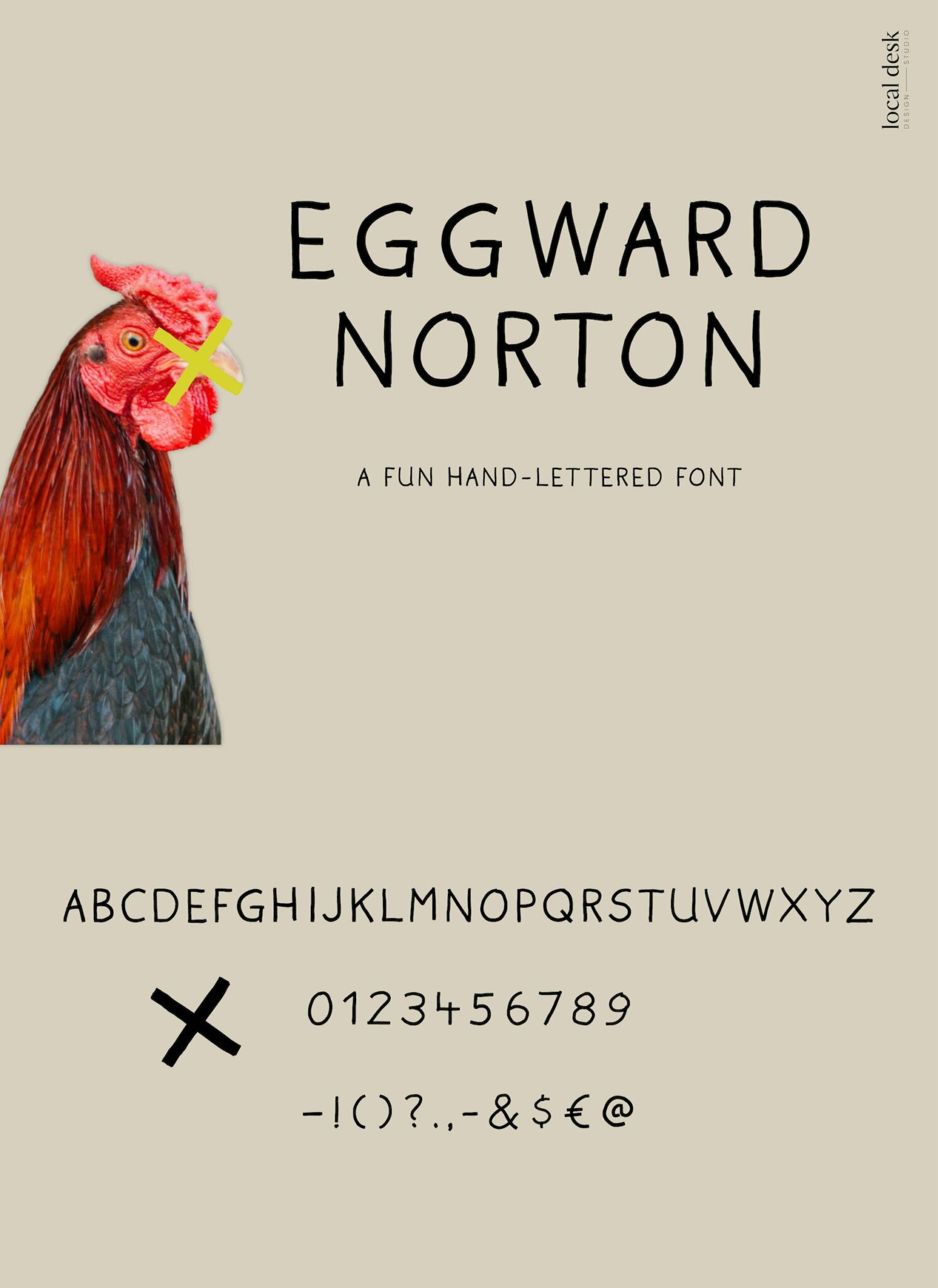 Eggward – A Quick Hand-Lettered Font – MasterBundles