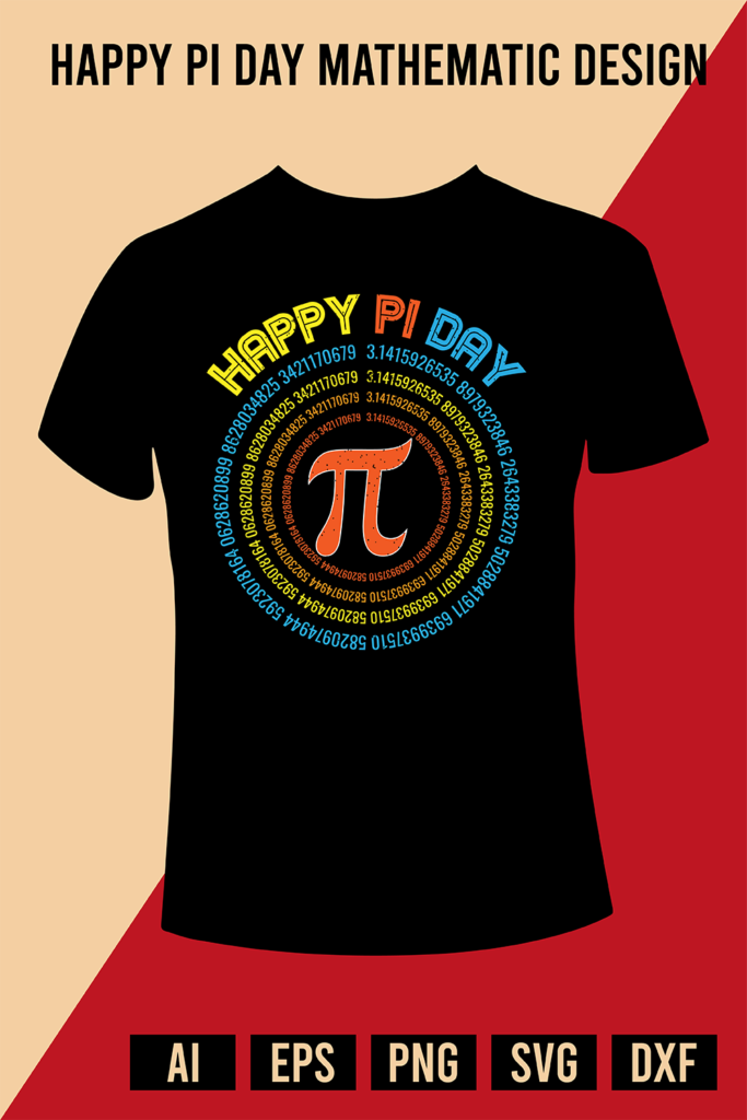 Happy Pi Day Mathematic T-Shirt Design - MasterBundles
