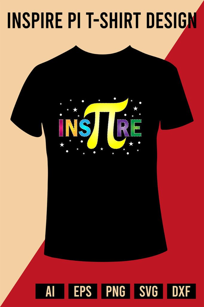 Inspire Pi T-Shirt Design - MasterBundles
