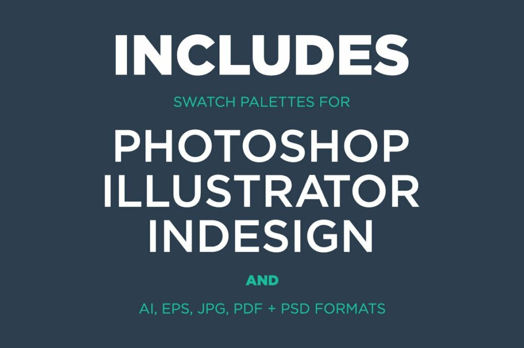 50 Flat UI color swatches – MasterBundles