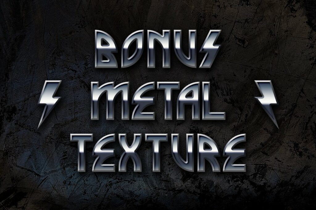 Heavy Metal Layer Styles – MasterBundles