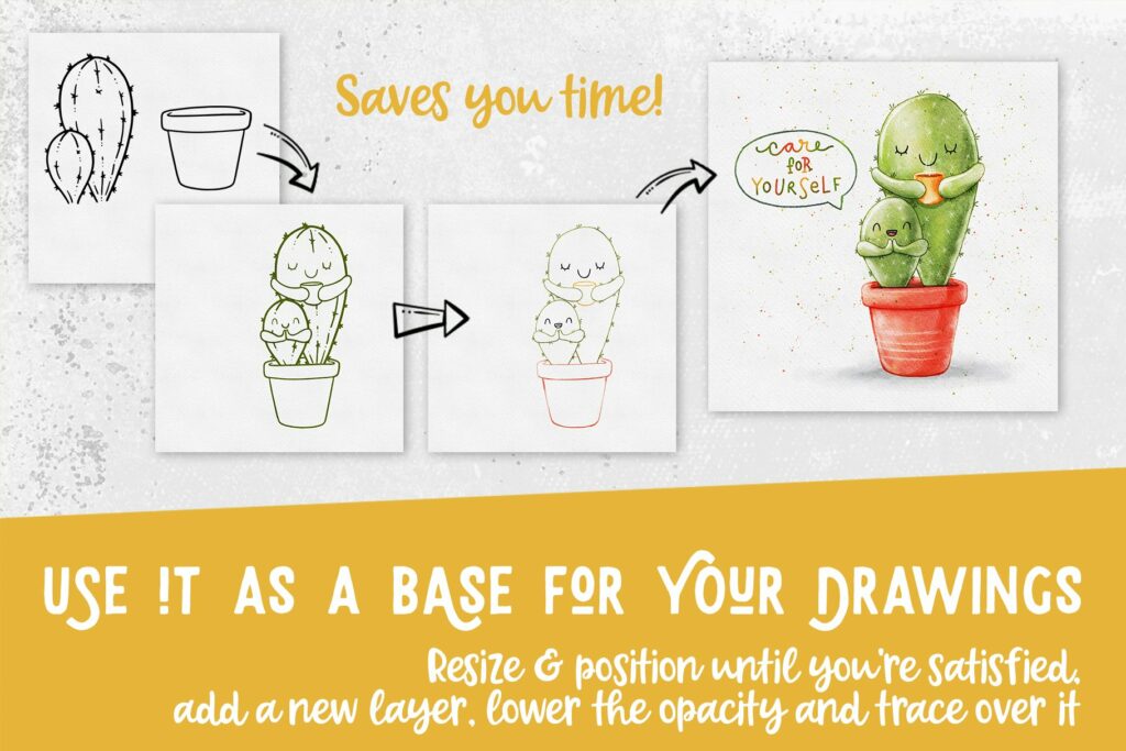 Procreate Plants & Pots Stamp Set – MasterBundles