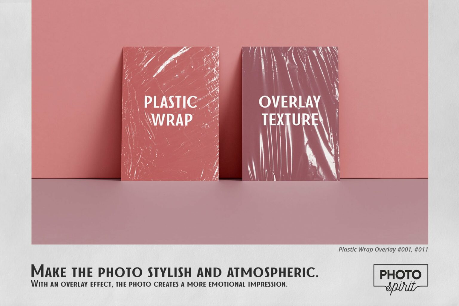 50 Plastic Wrap Effect Overlays – MasterBundles