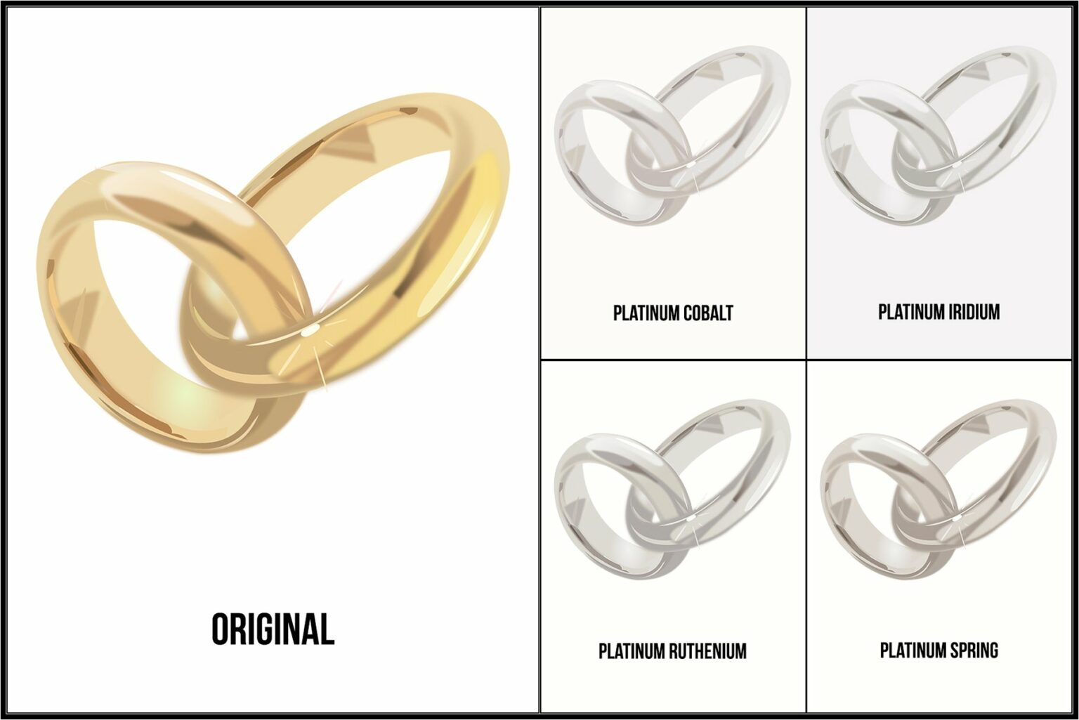 Noble Metal Alloys Gradients – MasterBundles