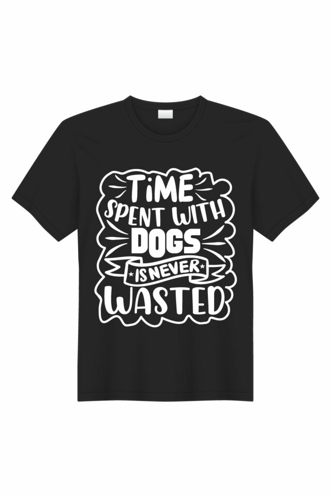 best dog t-shirt design typography t-shirt design - MasterBundles