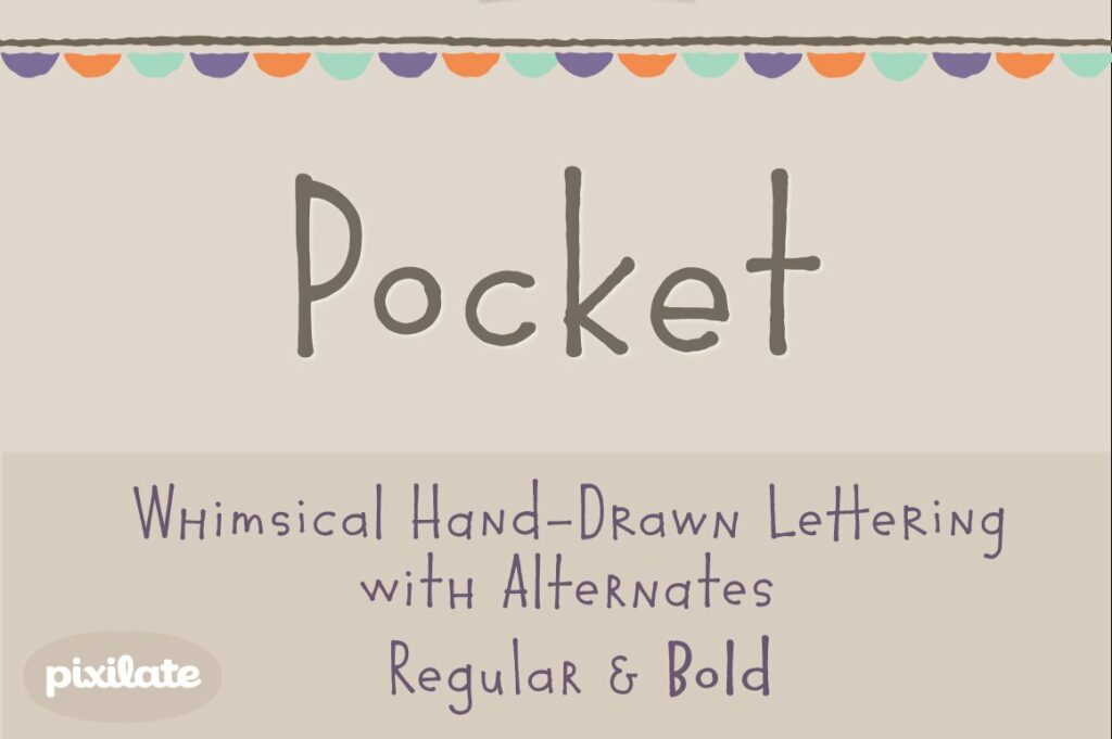 Pocket Px cute font – MasterBundles