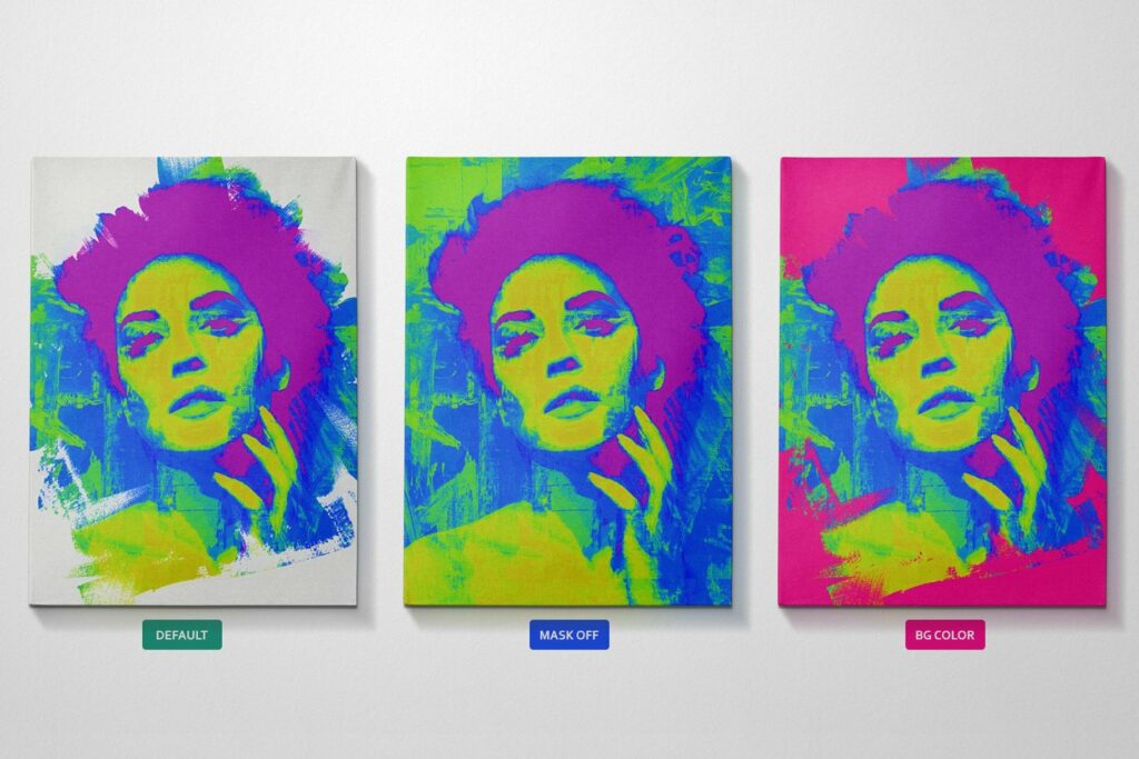 Pop Art Photoshop Template – MasterBundles