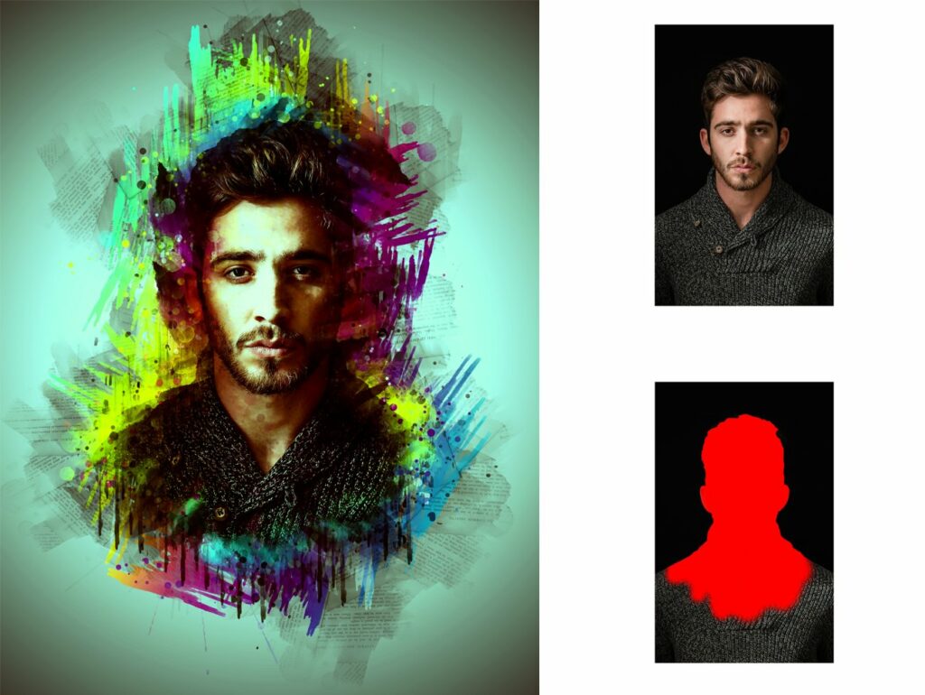 Pop Canvas Photoshop Action – MasterBundles