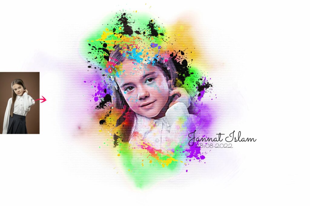 Famous Portrait Painting Effect – MasterBundles