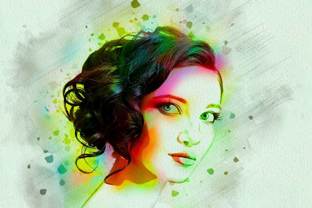 Portrait Art Photoshop Plugin – MasterBundles