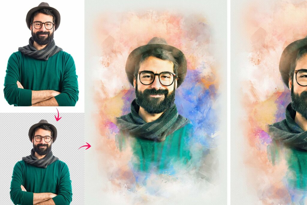 Portrait Paint Photo Effect – MasterBundles