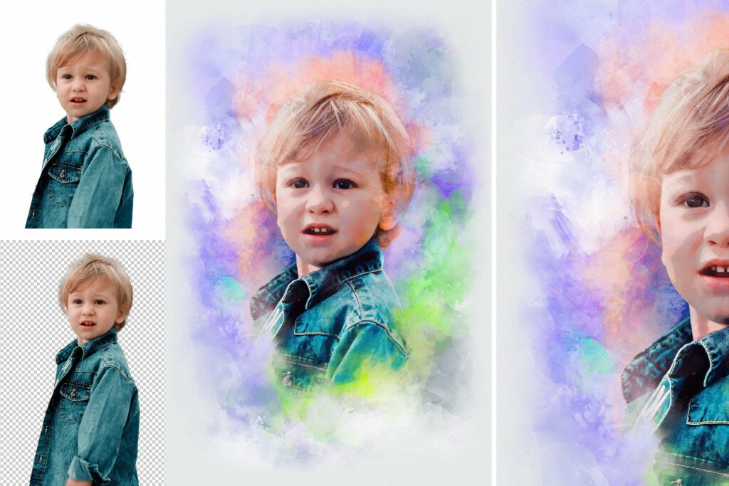 Portrait Paint Photo Effect – MasterBundles