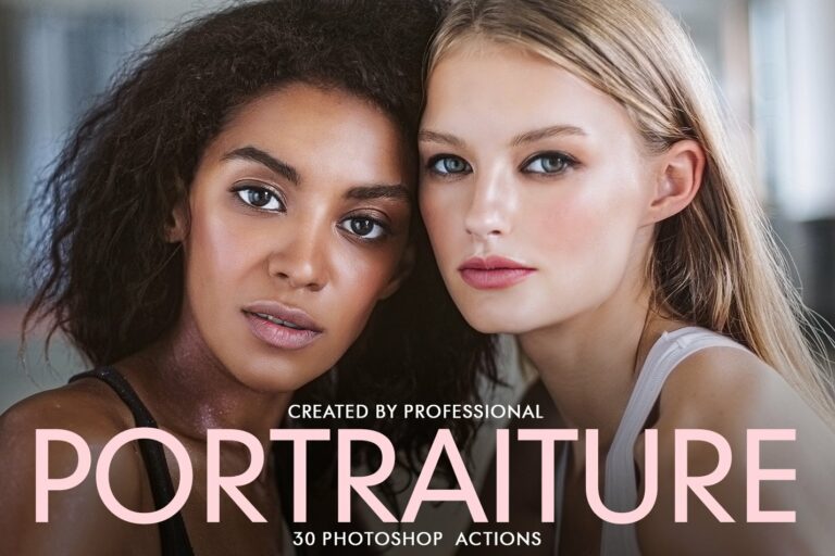 Portraiture Photoshop Actions – MasterBundles