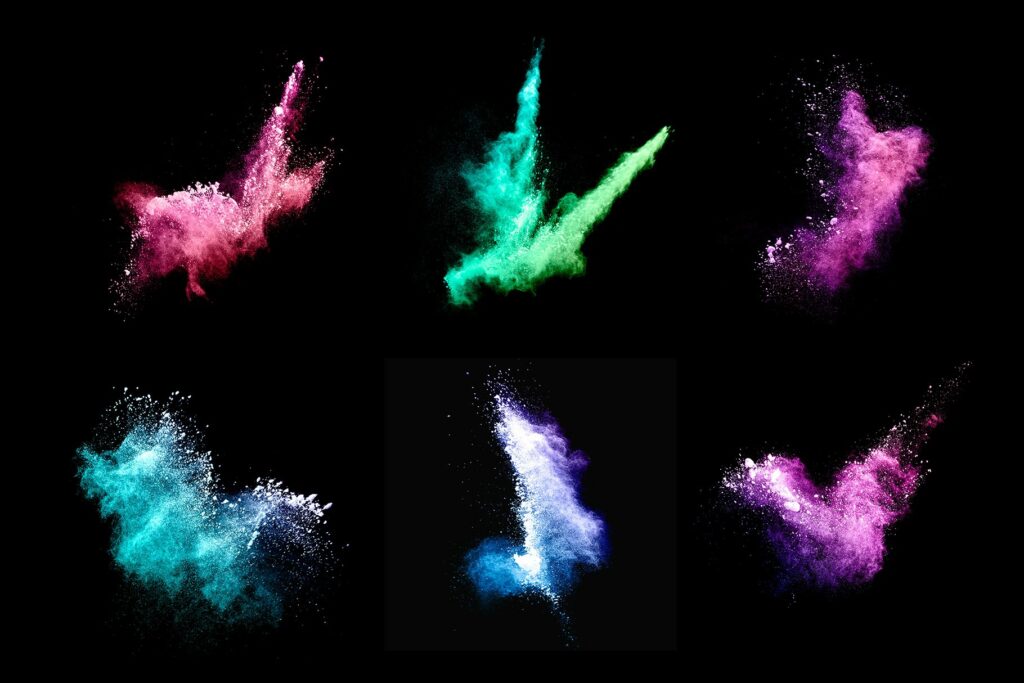Powder Explosion Brushes – MasterBundles
