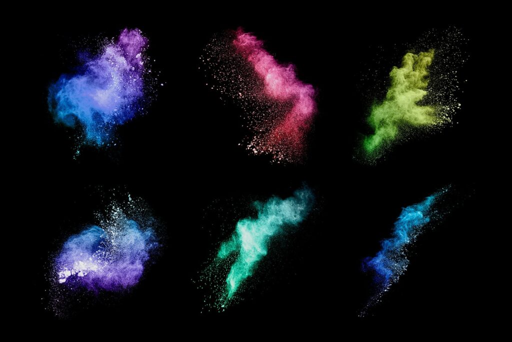 Powder Explosion Brushes – MasterBundles