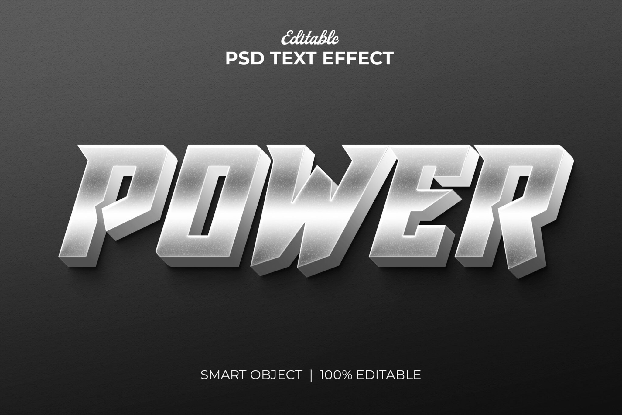 Editable 3D Text Effect PSD Bundle – MasterBundles
