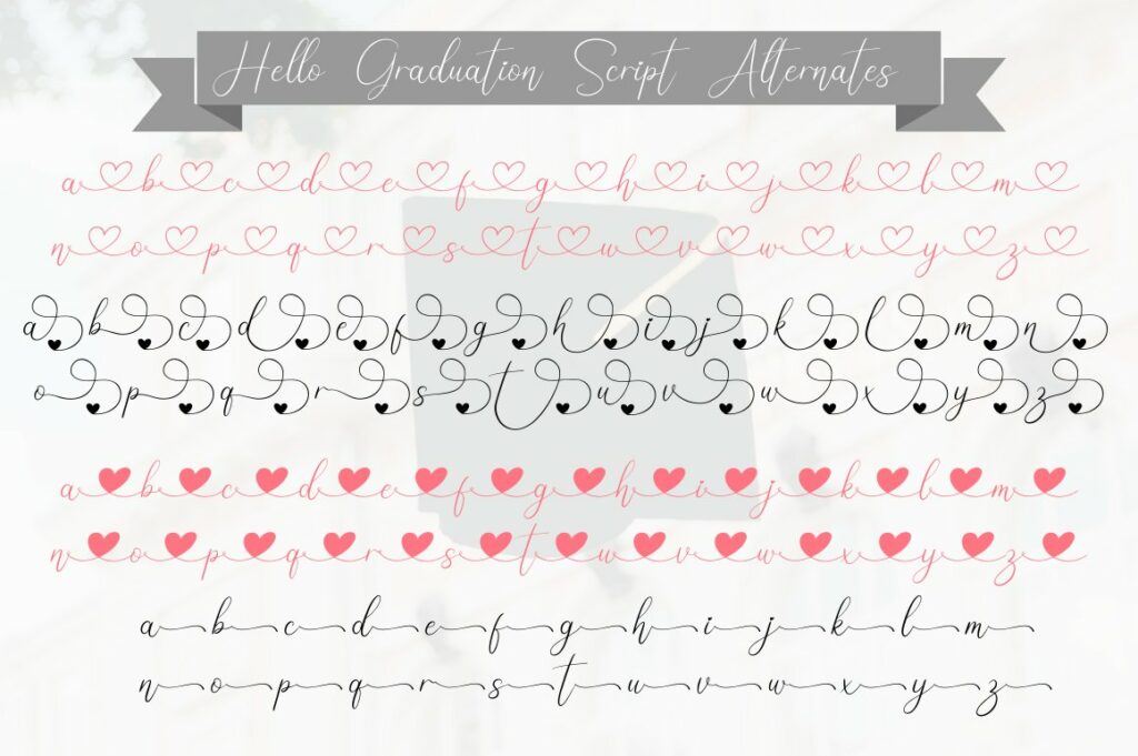 Hello Graduation | Font Duo – MasterBundles