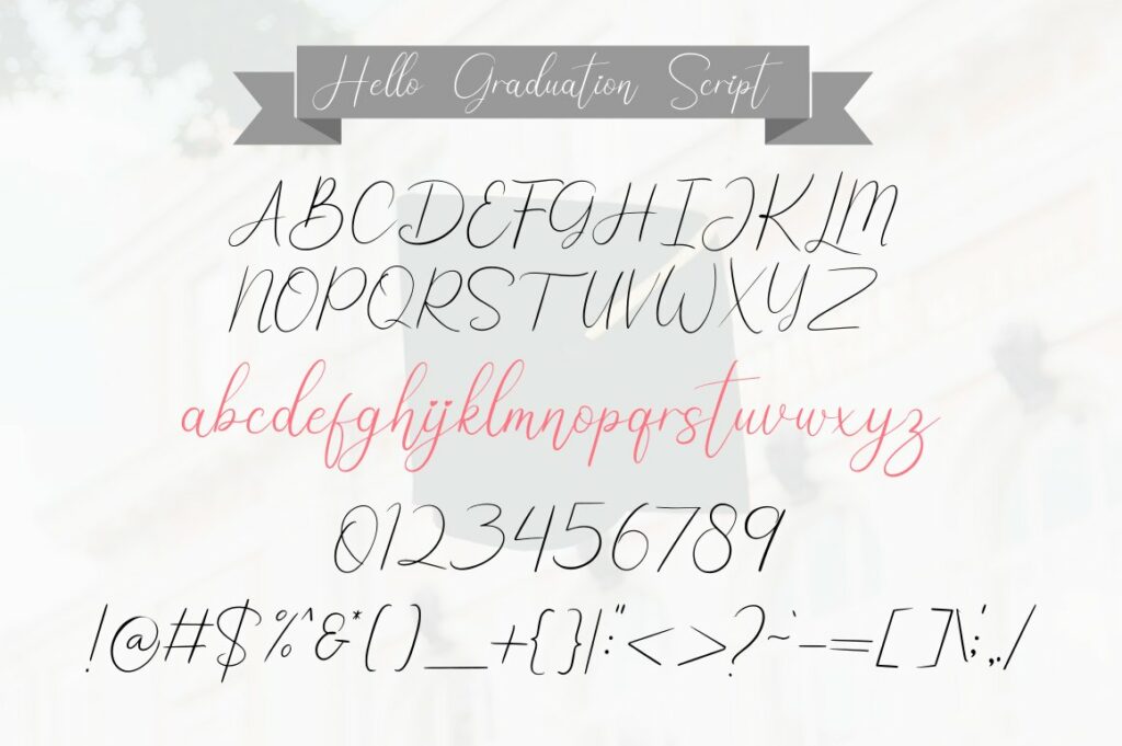 Hello Graduation | Font Duo – MasterBundles