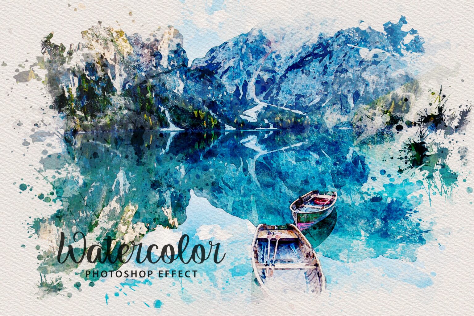 Realistic Watercolor Painting Effect – MasterBundles