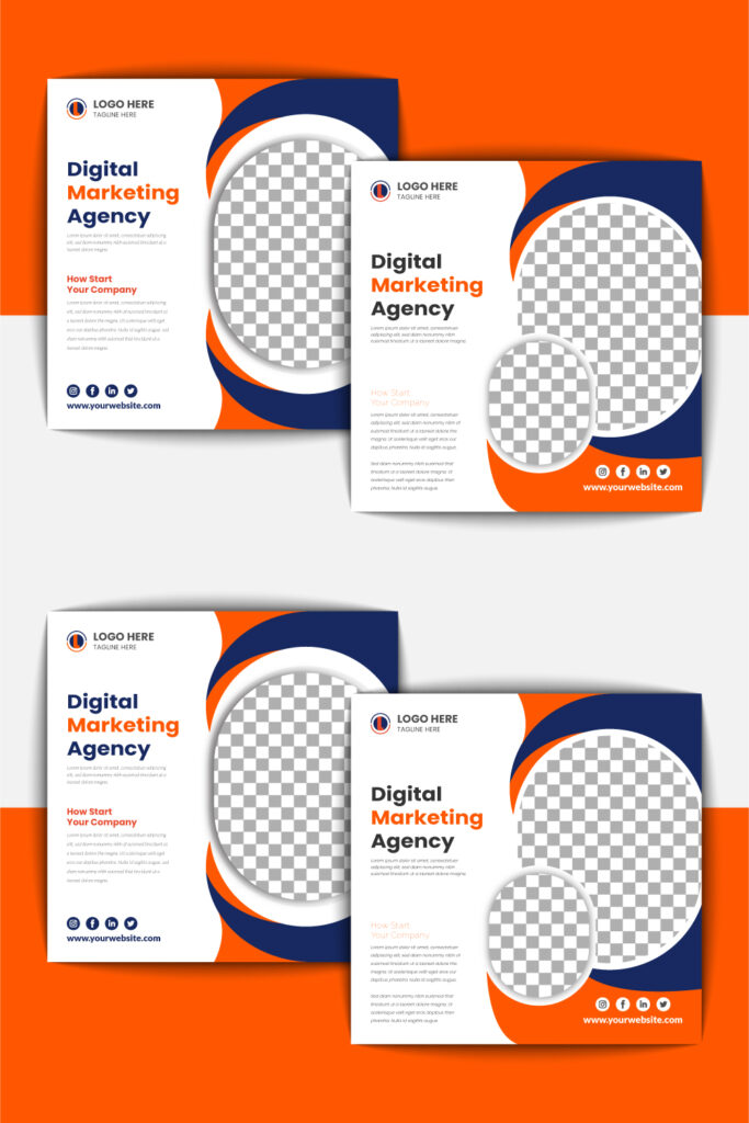 Corporate Social Media Banner Design - MasterBundles