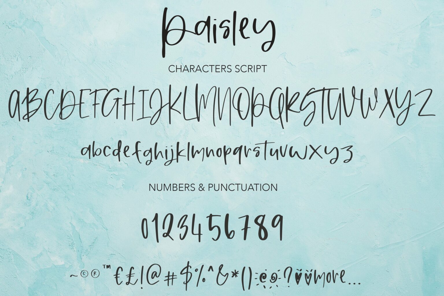 Paisley | Handwritten Font – MasterBundles