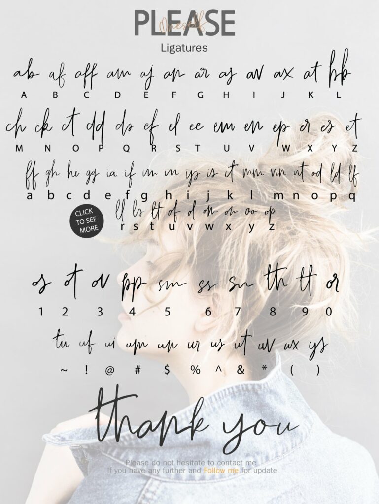 Please Oneself Font Duo – MasterBundles