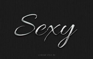 5 Realistic Pro Chrome Layer Styles – MasterBundles