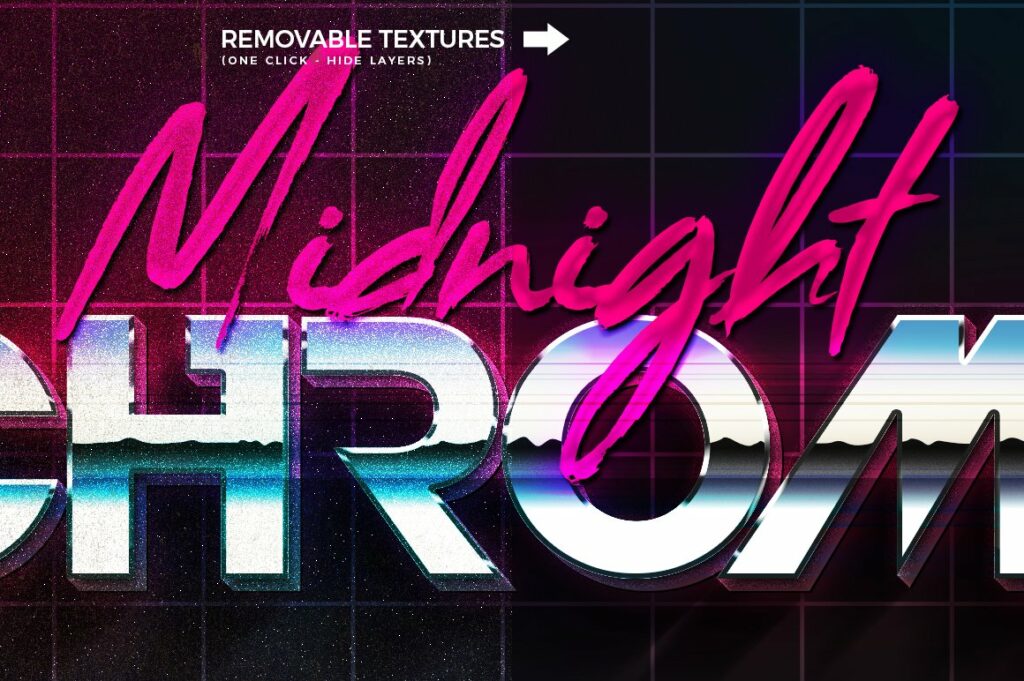 80s Text Effects Minibundle – MasterBundles