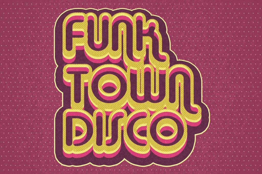 70s Text Effects for Photoshop – MasterBundles