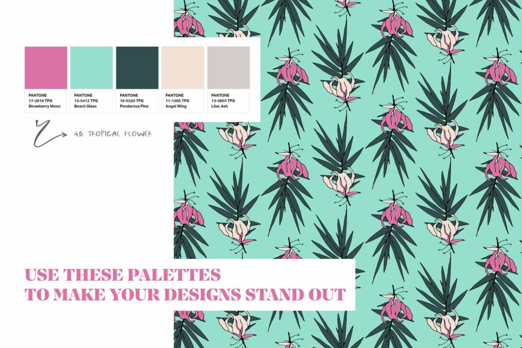 50 Pantone Branding Color Palettes – MasterBundles