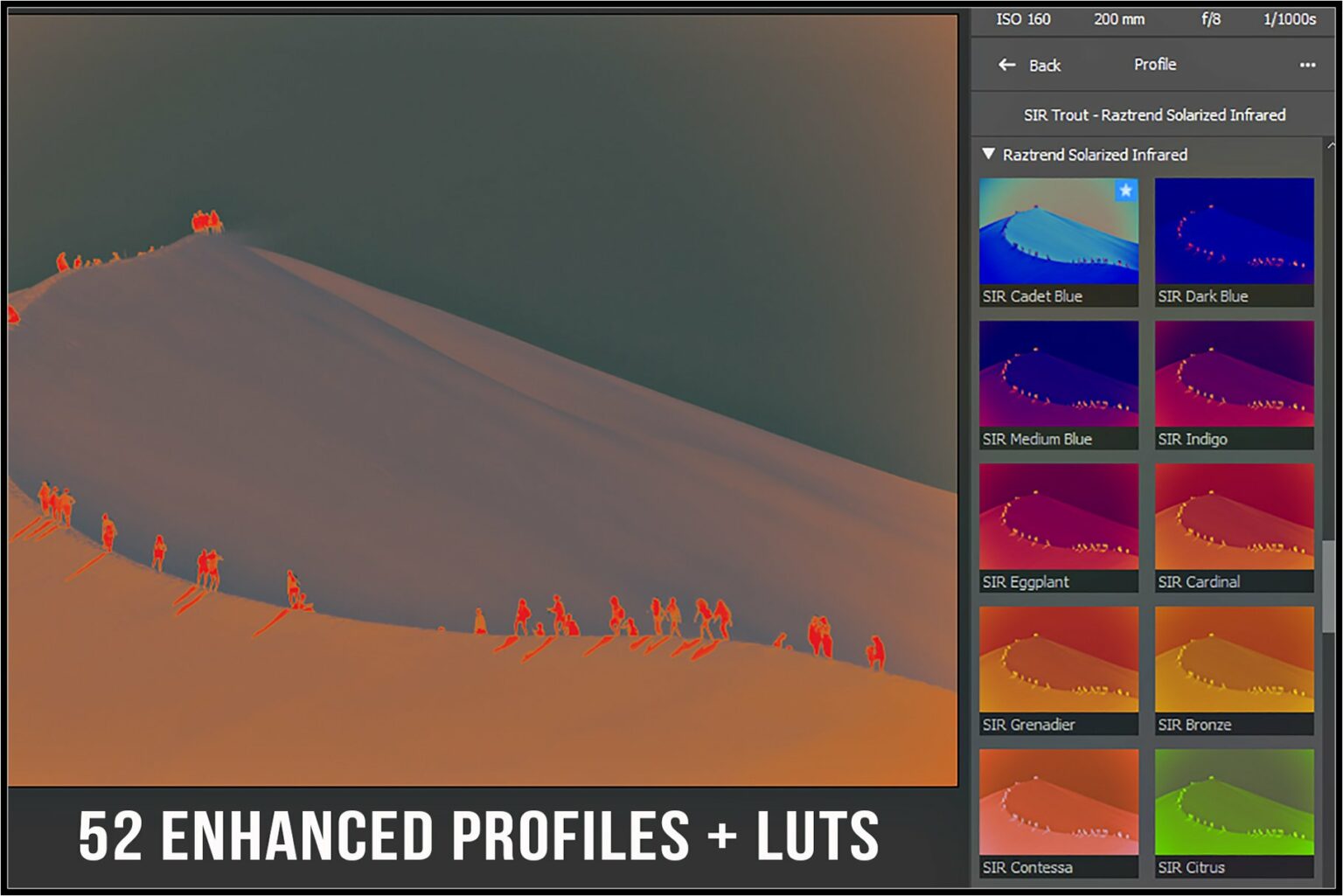 Solarized IR Inspired profiles LUTs – MasterBundles
