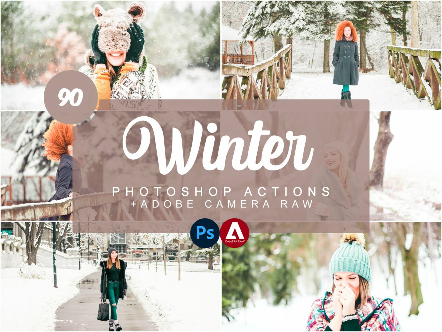 Winter Photoshop Actions – MasterBundles