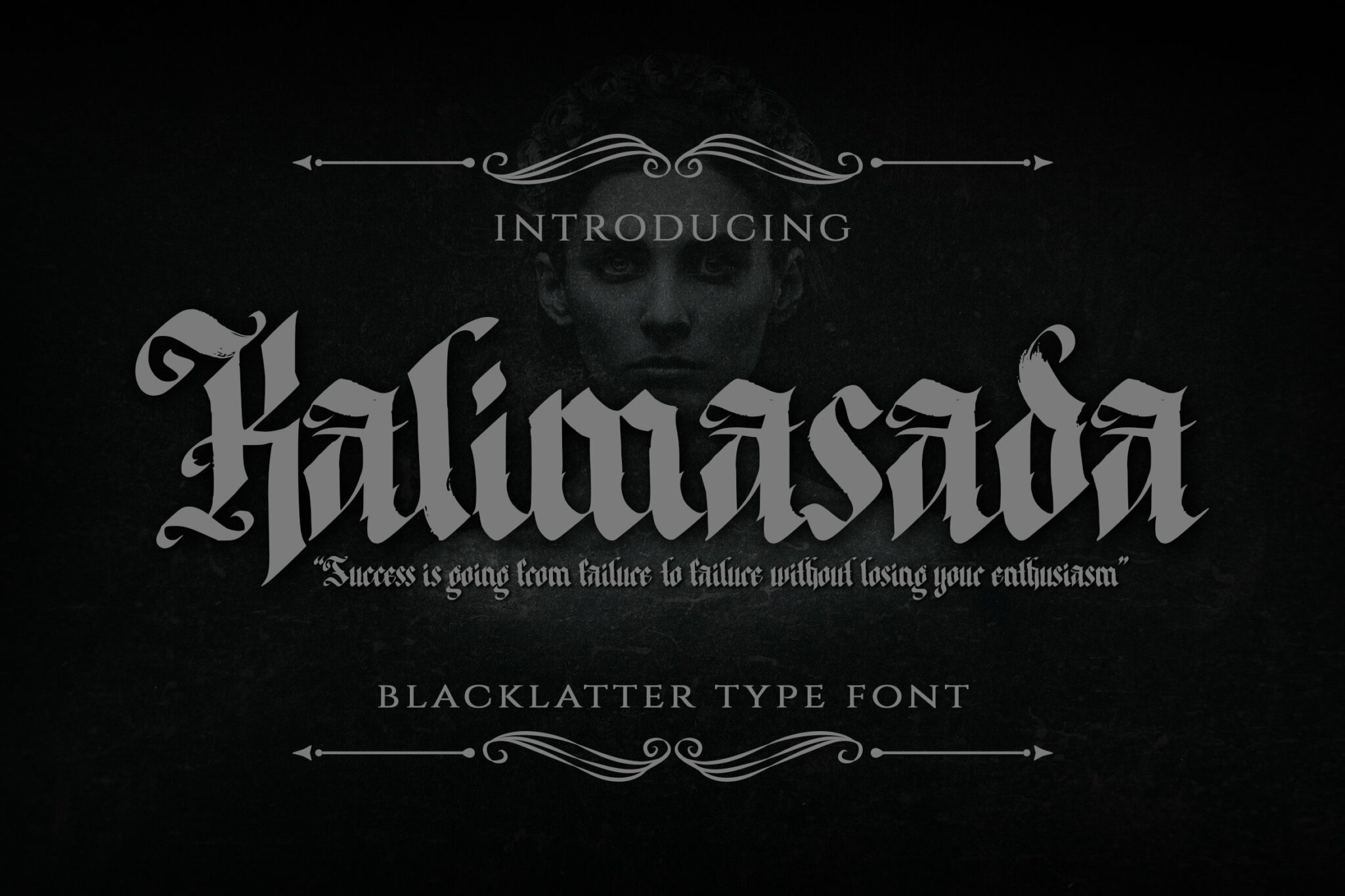 Kalimasada - Blackletter Type Font – MasterBundles