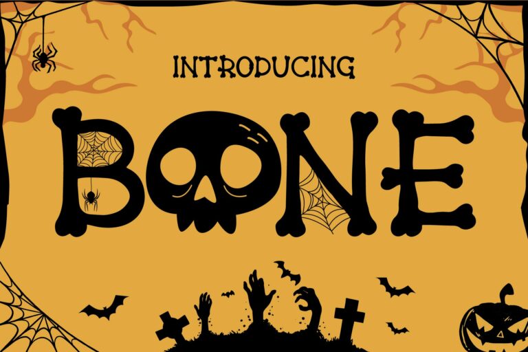 Bone Fonts – MasterBundles
