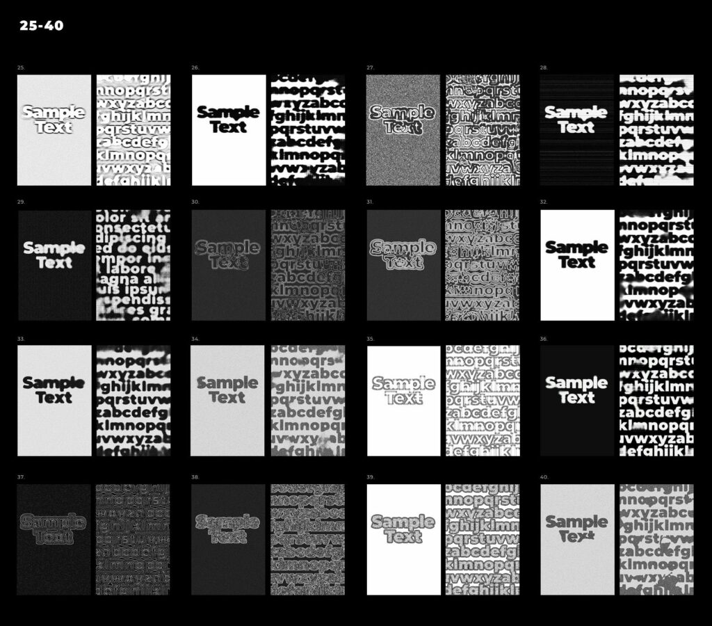 40 Photoshop Text Effects Vol.2 – MasterBundles