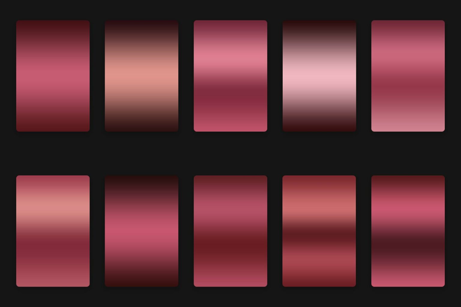 Burgundy Gradients – MasterBundles