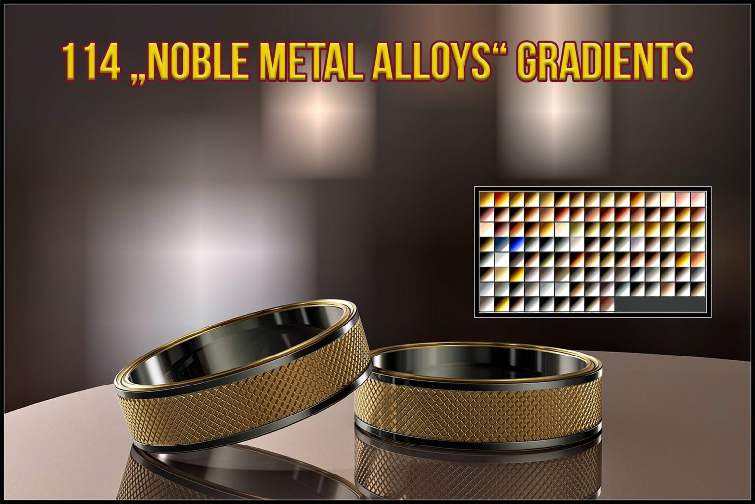 Noble Metal Alloys Gradients – MasterBundles