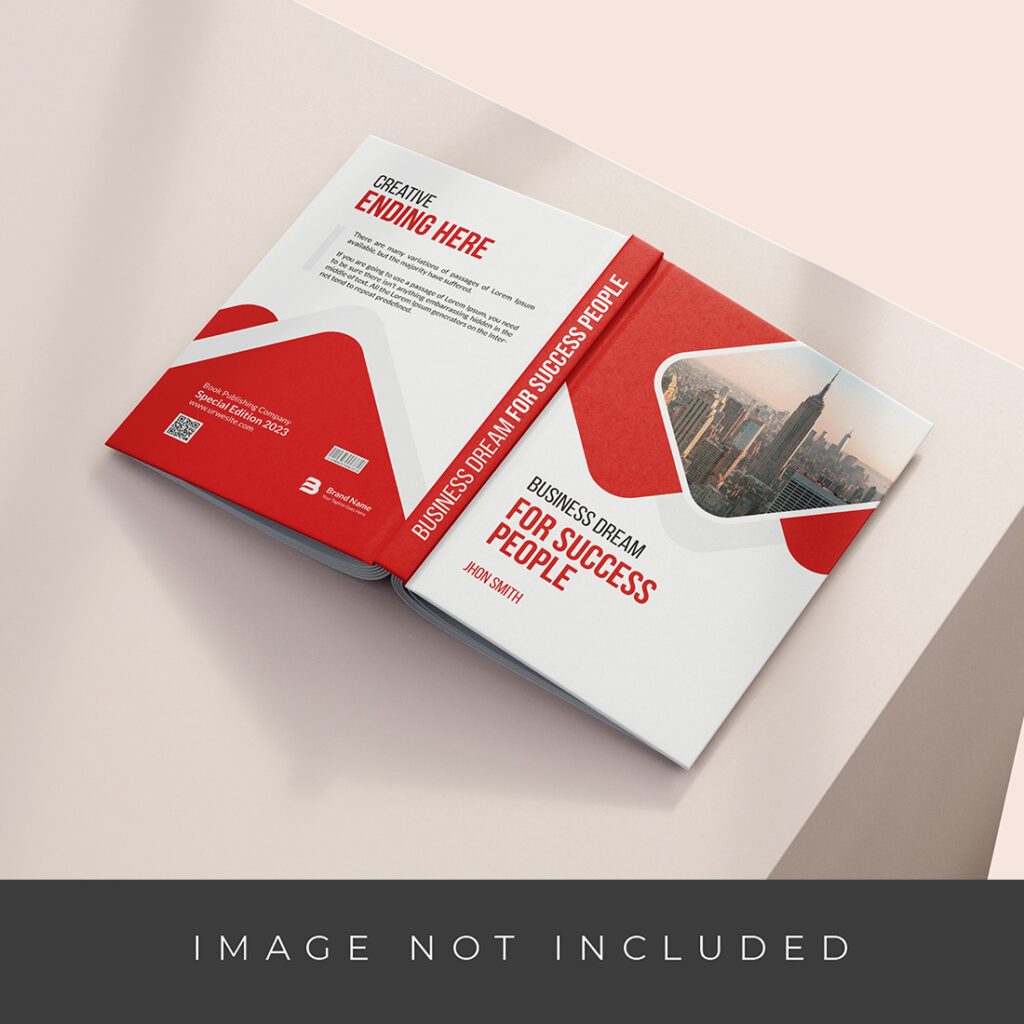 Corporate book cover template - MasterBundles