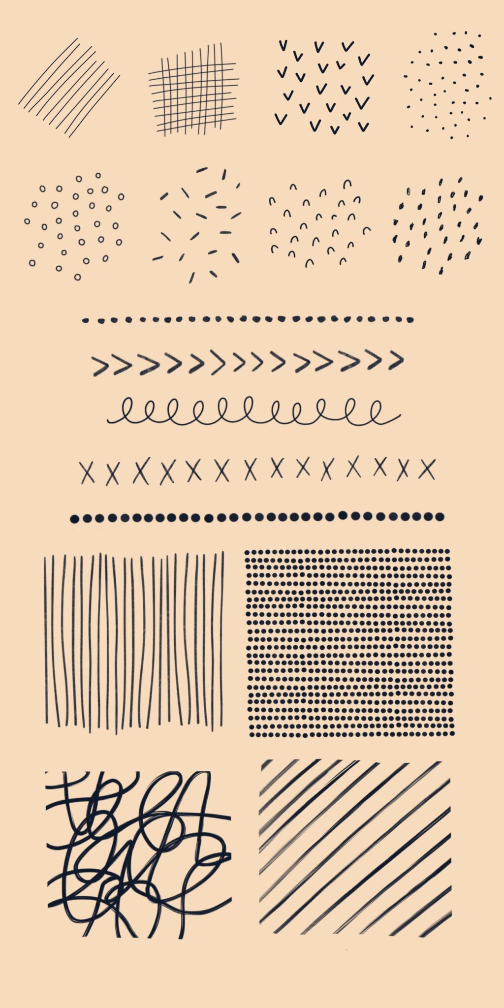 Vol 1 & 2 Brush Stamp Stickers – MasterBundles