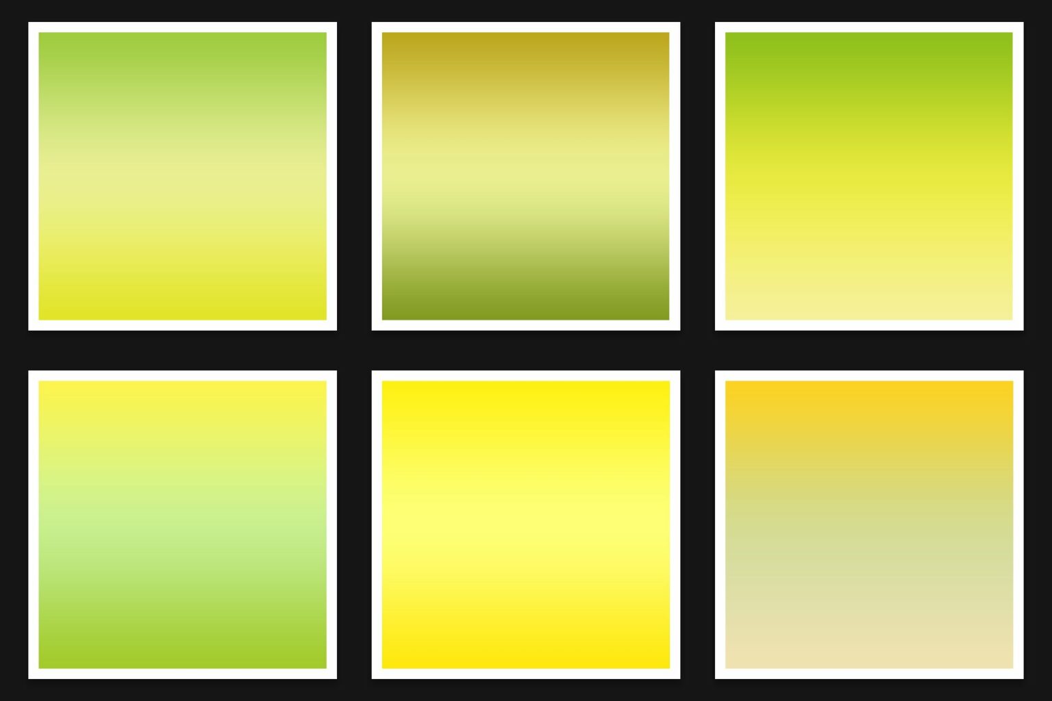 Lemon Color Gradients – MasterBundles