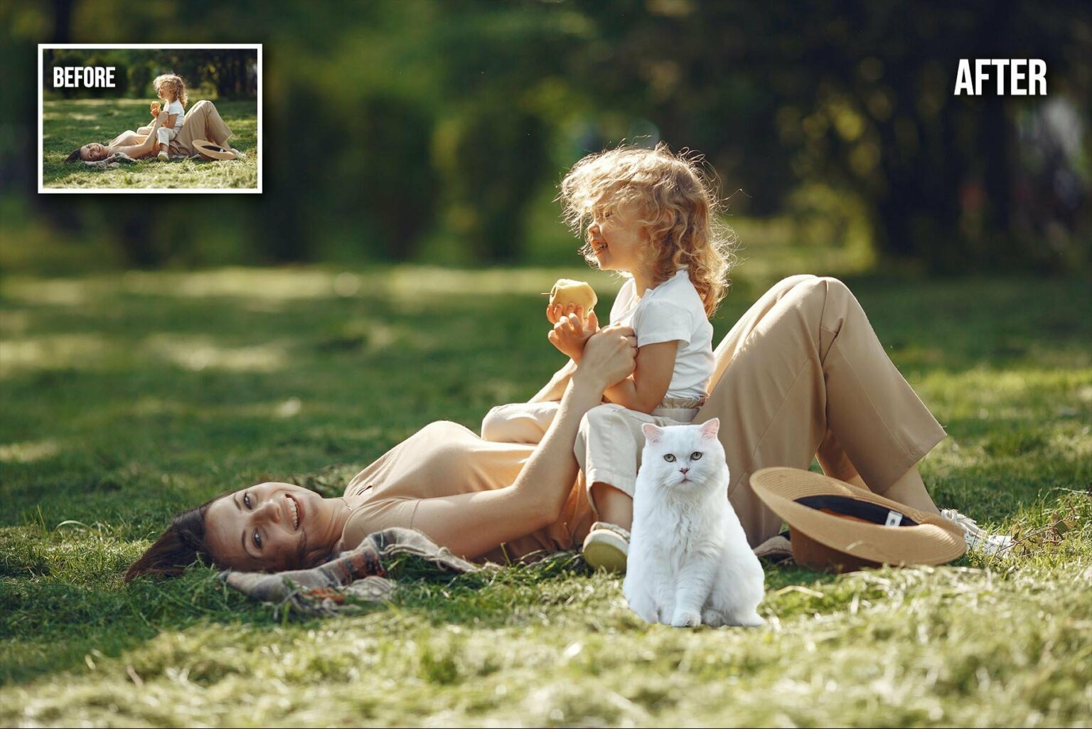 28 Cat Photoshop Overlays – MasterBundles