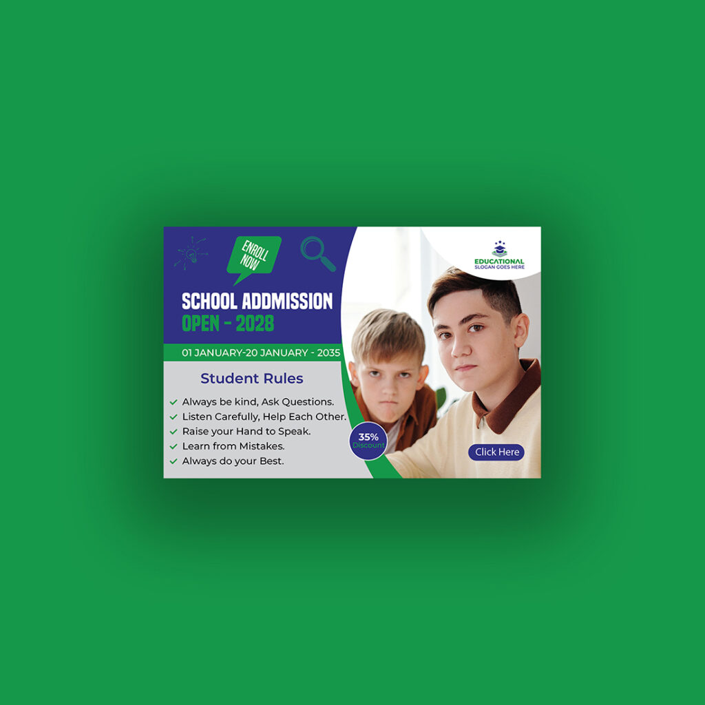 Postcard Design Template - MasterBundles