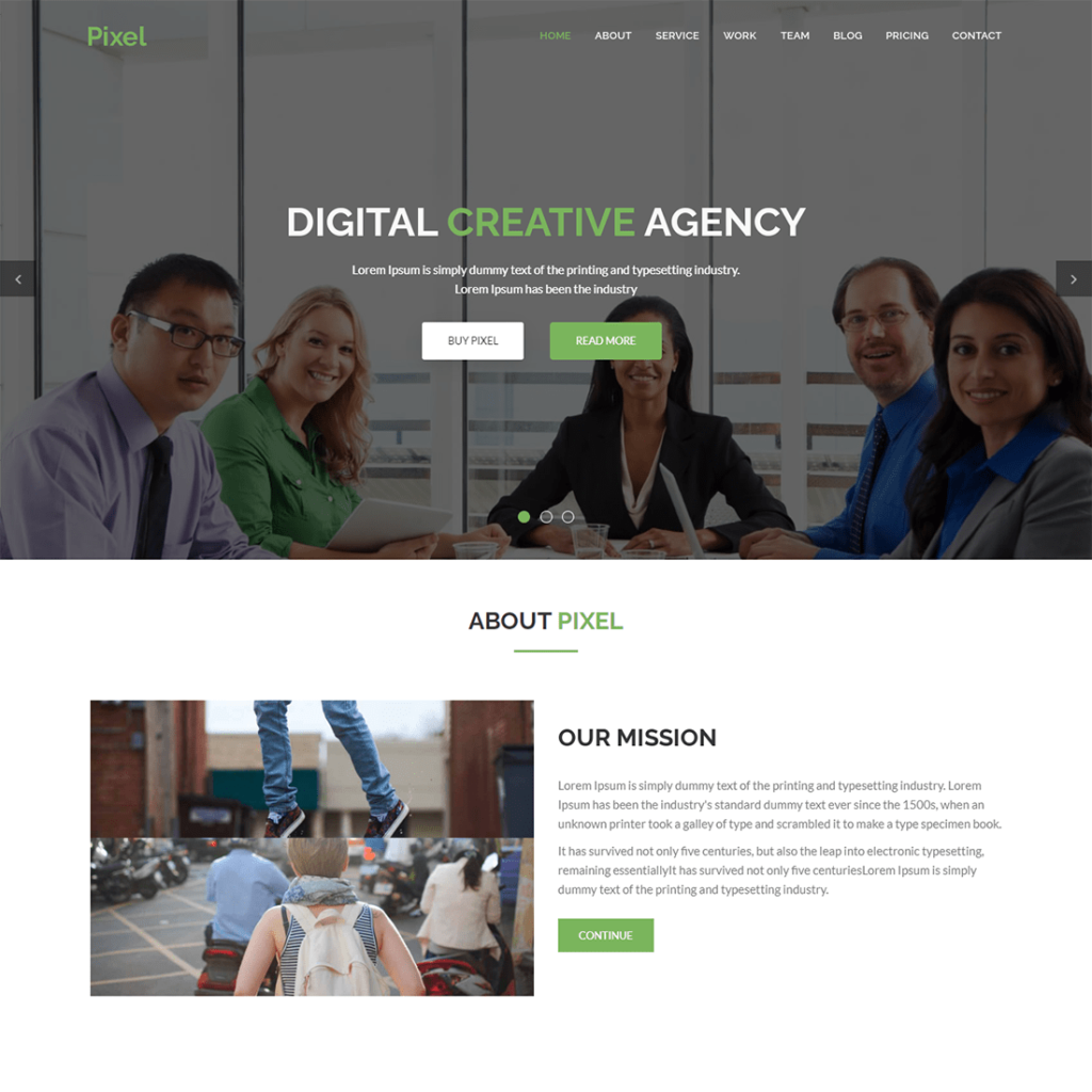 Digital Business Agency HTML Theme - MasterBundles