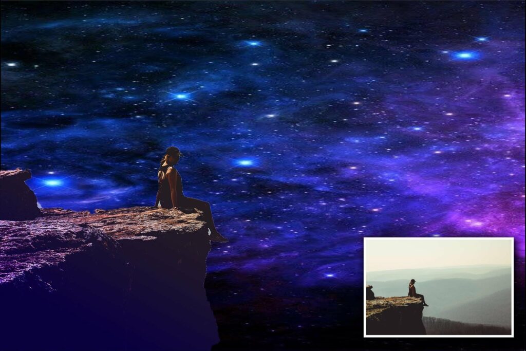 30 Galaxy Photoshop Overlays – MasterBundles