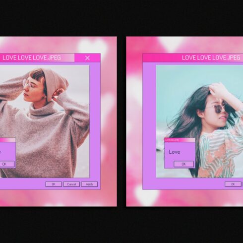 Pink Aesthetics Template – MasterBundles