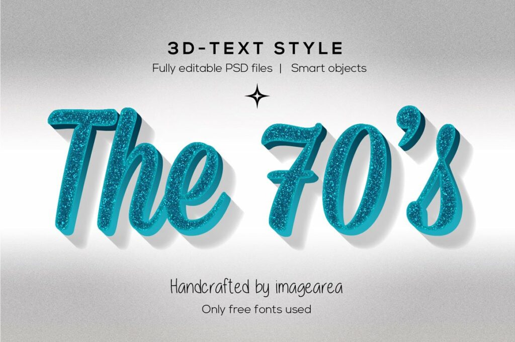 3D Text Styles – MasterBundles