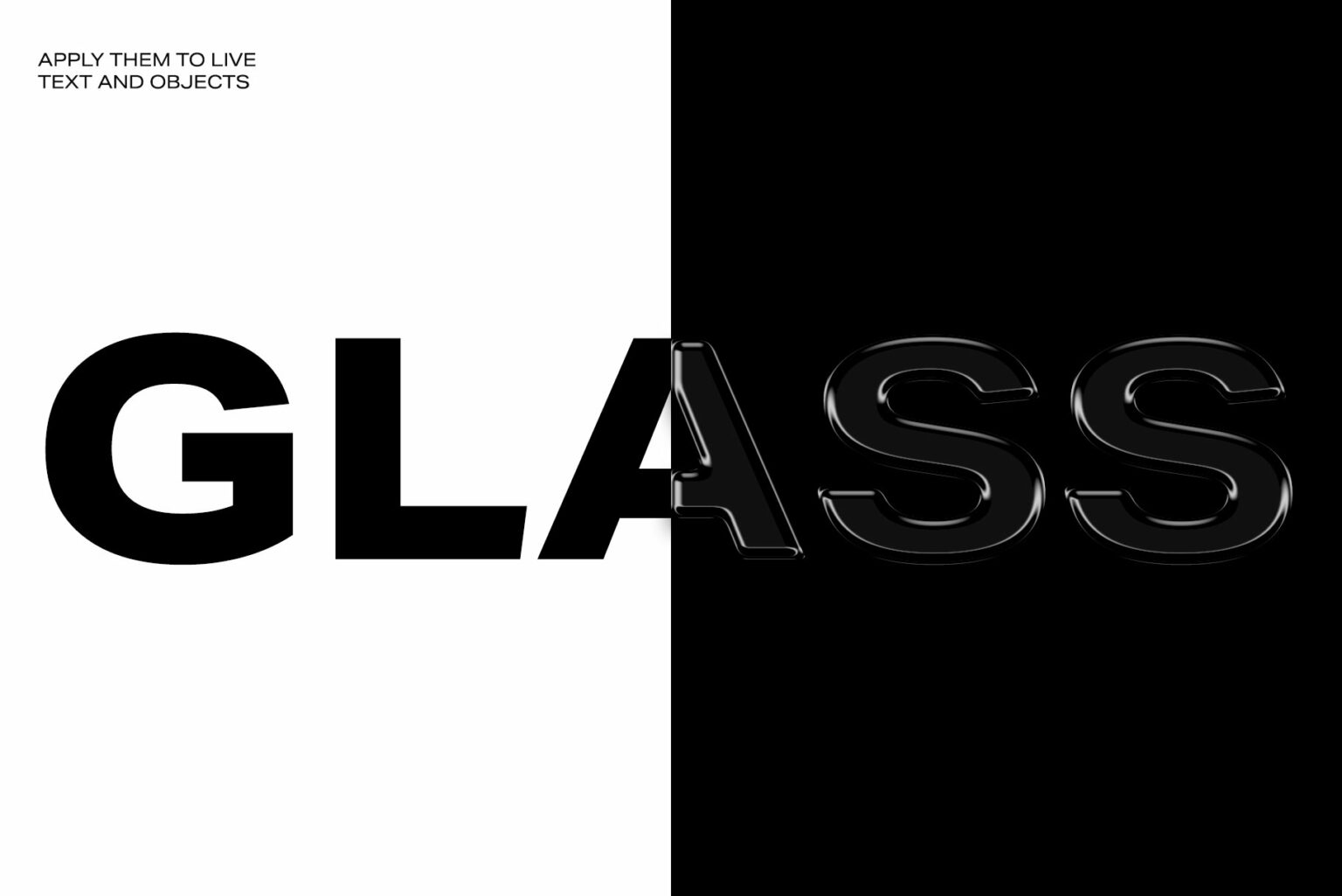 Glass Effect Photoshop Styles – MasterBundles