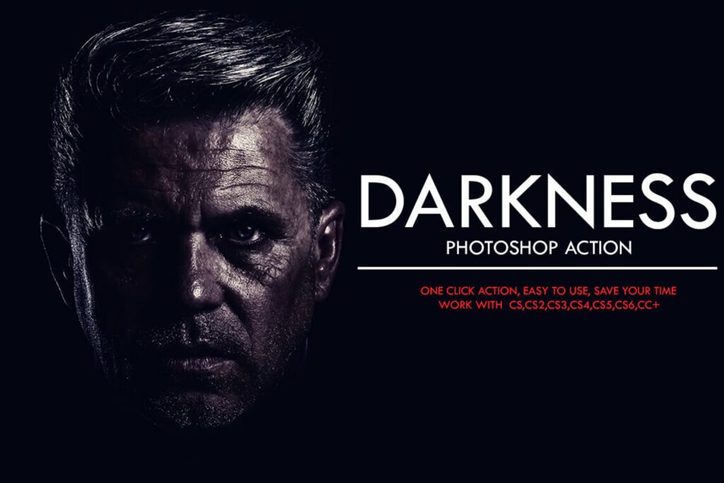 30 In 1 Dark Collection PS Actions – MasterBundles